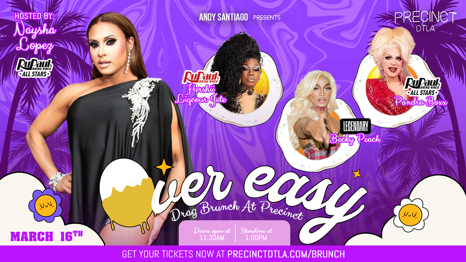 Over Easy Drag Brunch - Precinct